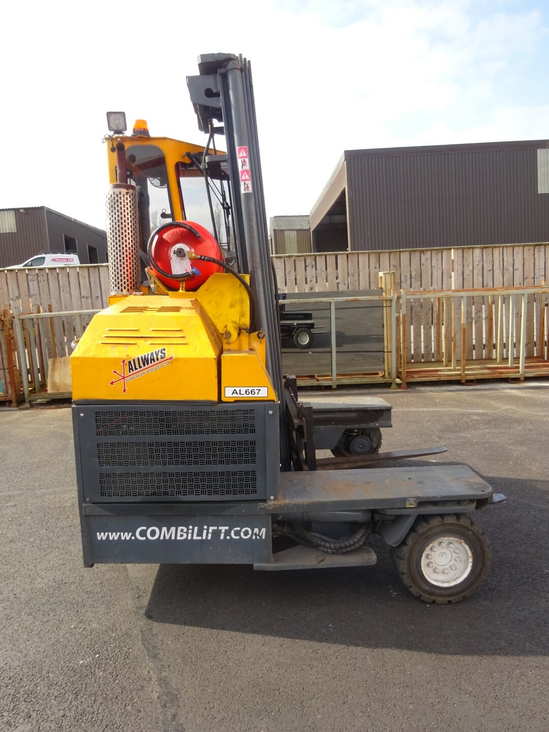 AL667 Combilift C2500 MKI 2.5 Tonne Gas - Allways Forktruck Services Ltd