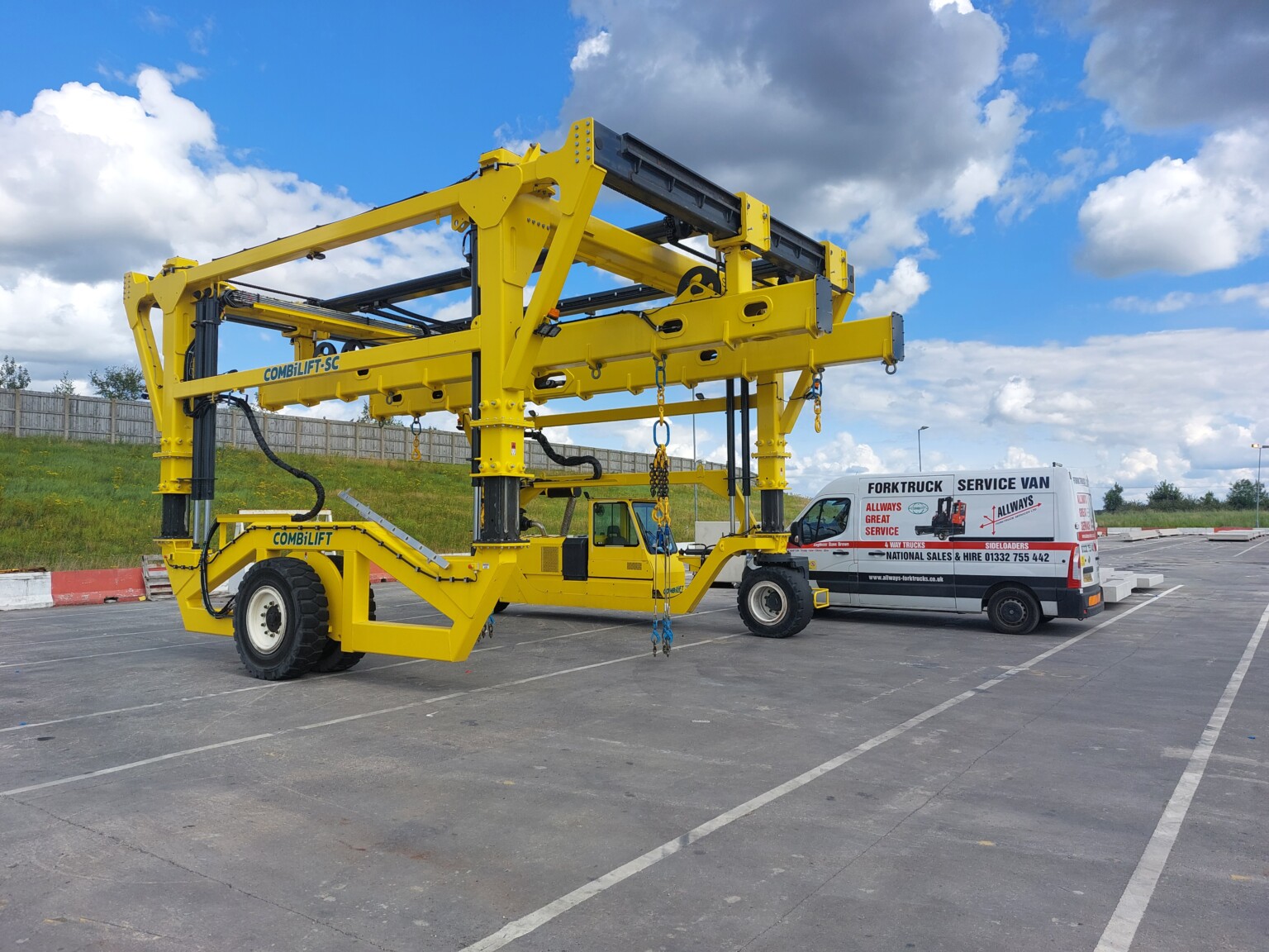 Straddle Carriers - Allways Forktruck Services Ltd
