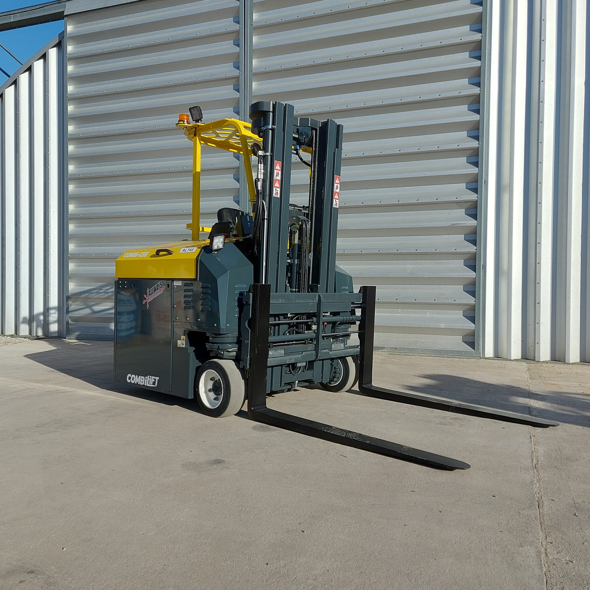 Electric Multidirectional Forklifts - Allways Forktruck Services Ltd