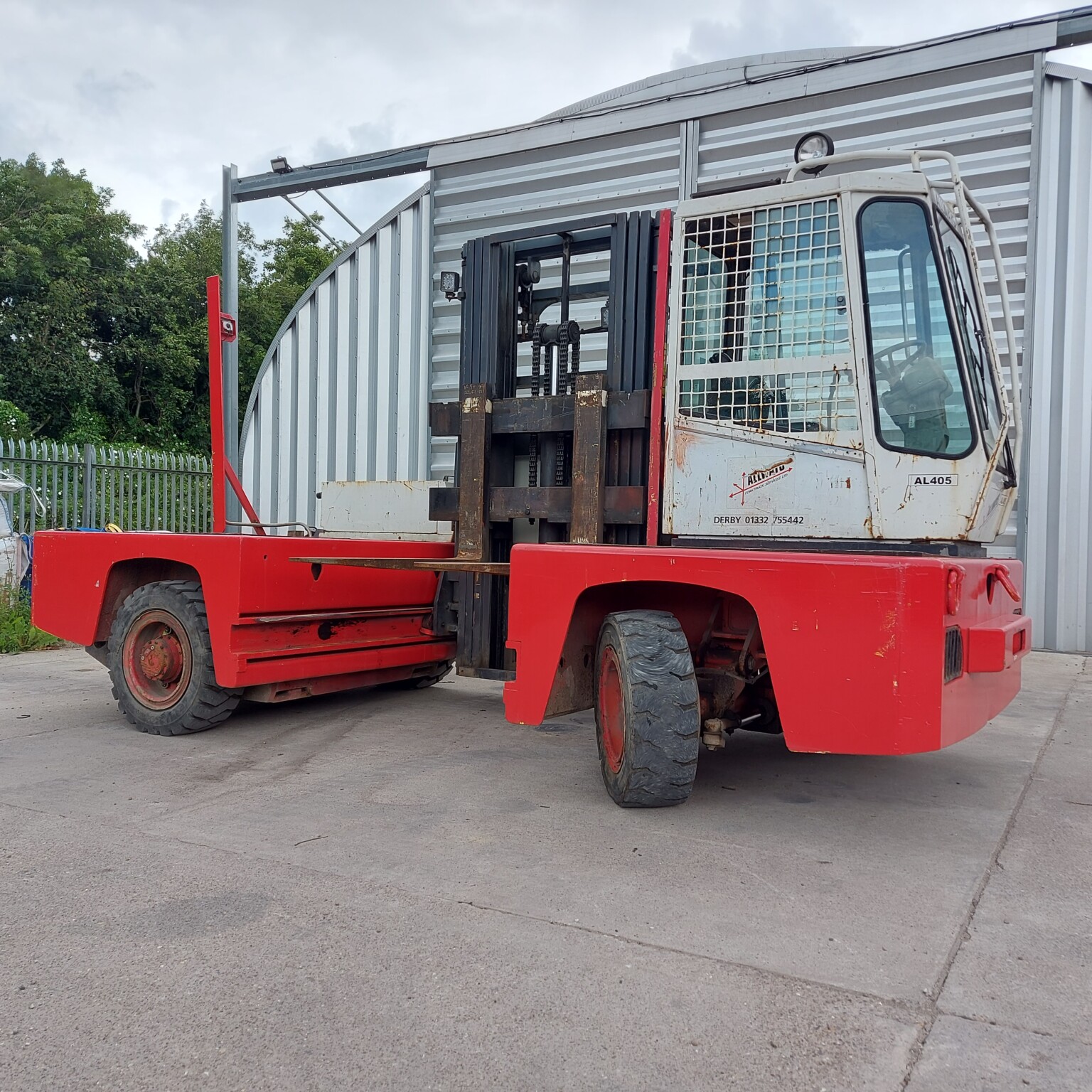 Electric Sideloader Forklifts - Allways Forktruck Services Ltd