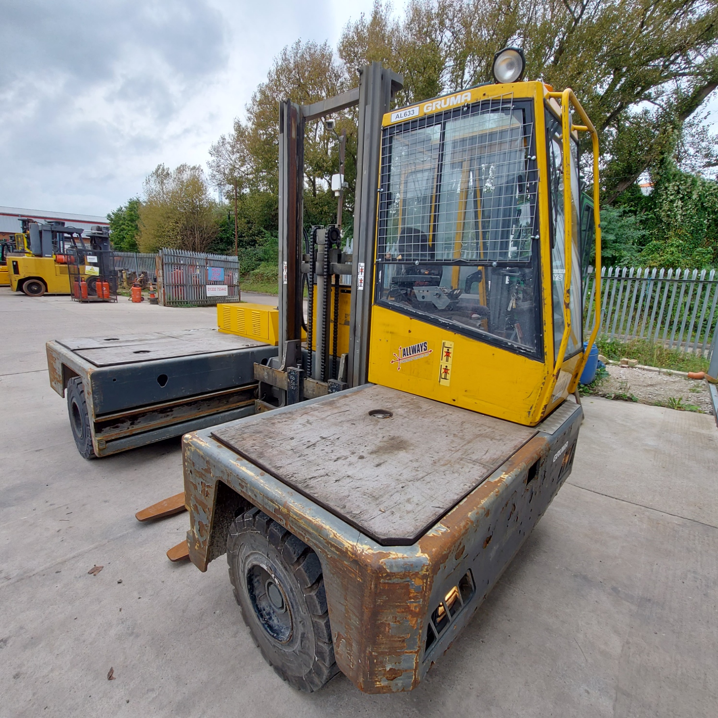 Electric Sideloader Forklifts - Allways Forktruck Services Ltd